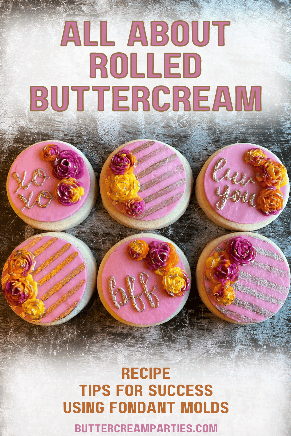 Everything You Need to Know About Rolled Buttercream for Cookies ...
