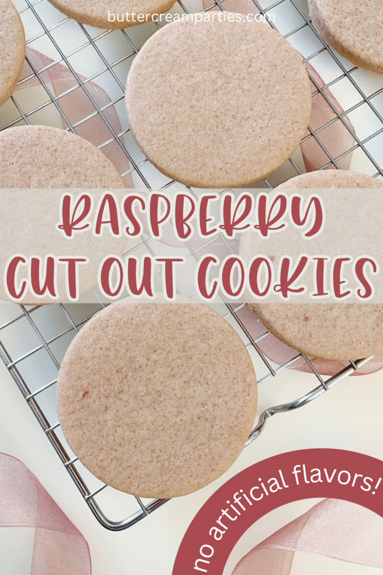 The Best Roll Out Raspberry Sugar Cookie Recipe - Real Raspberry