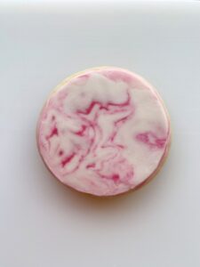 How to Easily Make Marble Buttercream Frosting Cookies