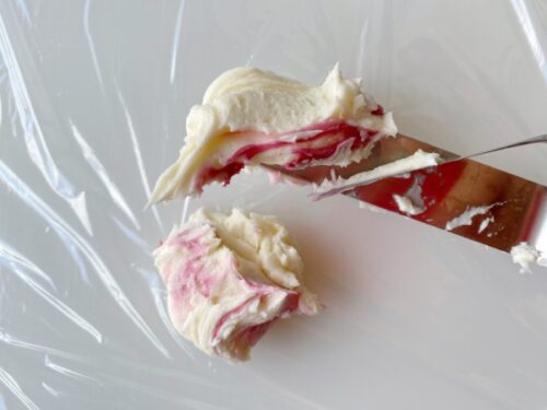 How to Easily Make Marble Buttercream Frosting Cookies