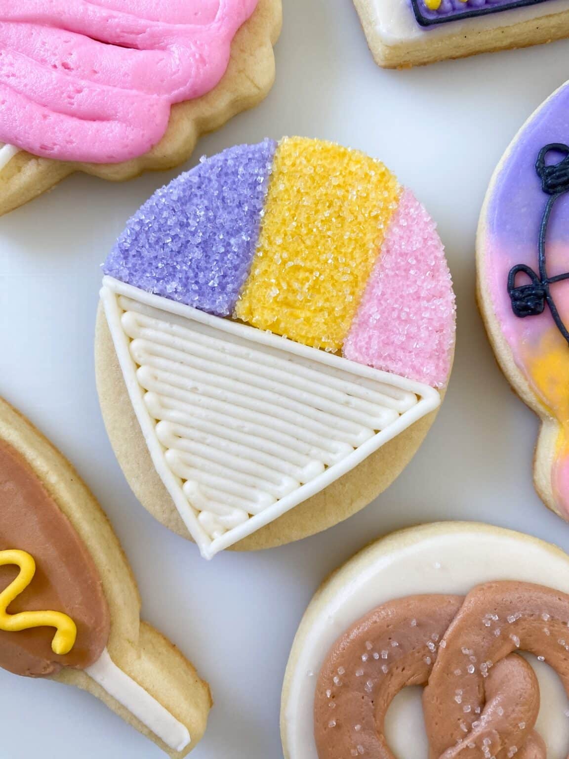 State Fair Carnival Decorated Cookies with Buttercream