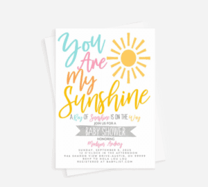 60+ Unique You Are My Sunshine Baby Shower Ideas | Buttercream Parties