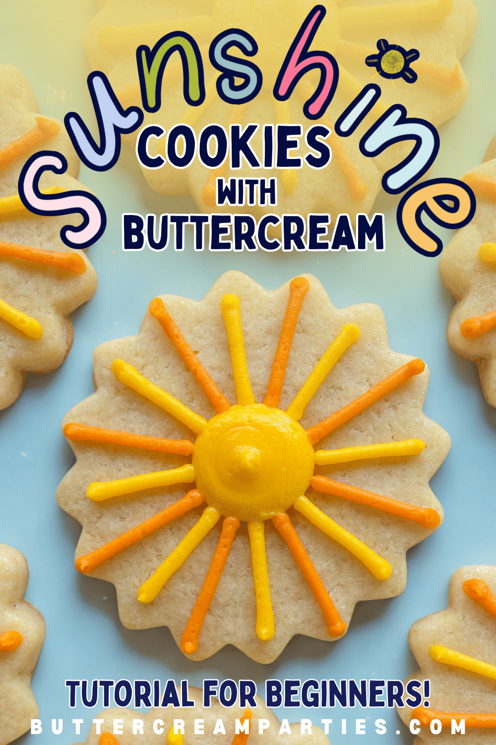 Simple Summer Cookie Recipe - Sun Sugar Cookies